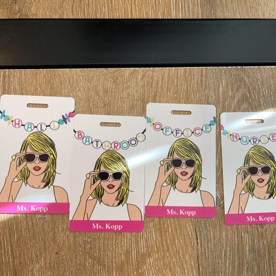 Retro Groovy Smiley Acrylic Classroom Hall Passes - Etsy