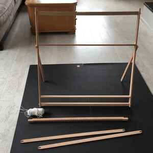 Huge Professional Weaving Loom Kit With Adjustable Stand 89 Cm X 87 Cm ...