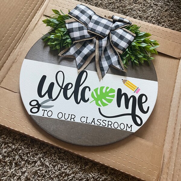 Teacher Door | Teacher Door Sign | Classroom Sign | Teacher Gift ...