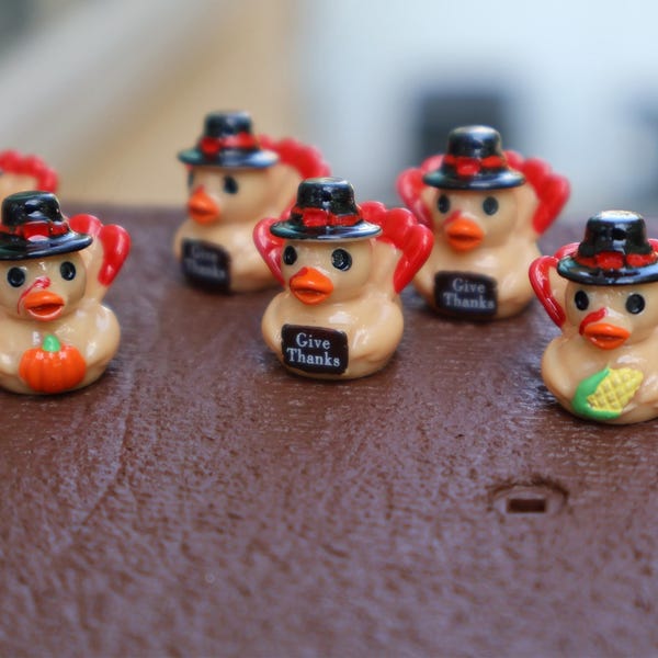 Mallard Ducks Mini Resin Ducks, Fairy Garden, Dollhouse, Trinkets, I ...