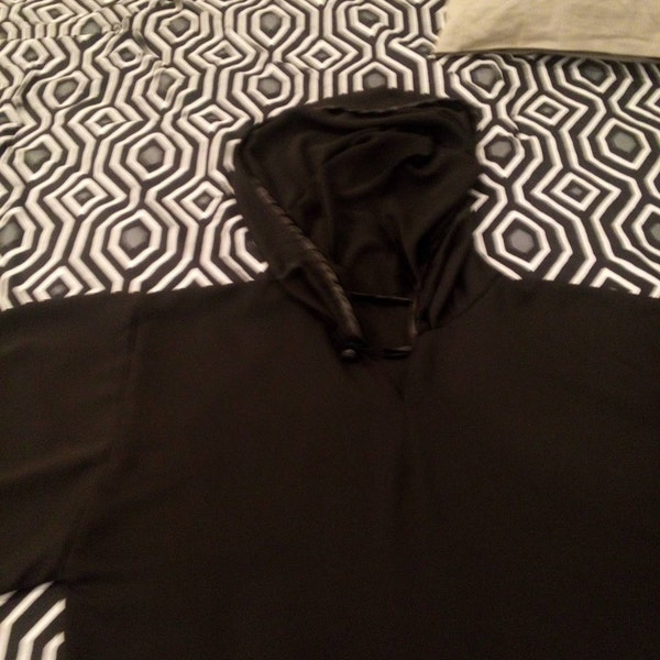 Black Tau Hooded Robe, Robe of a Neophyte, Robe of the Crone, Ritual ...