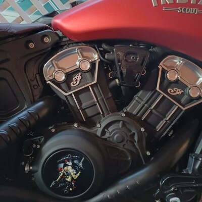 Harley Davidson Custom Made Derby Cover or Timing Cover your Choice for ...