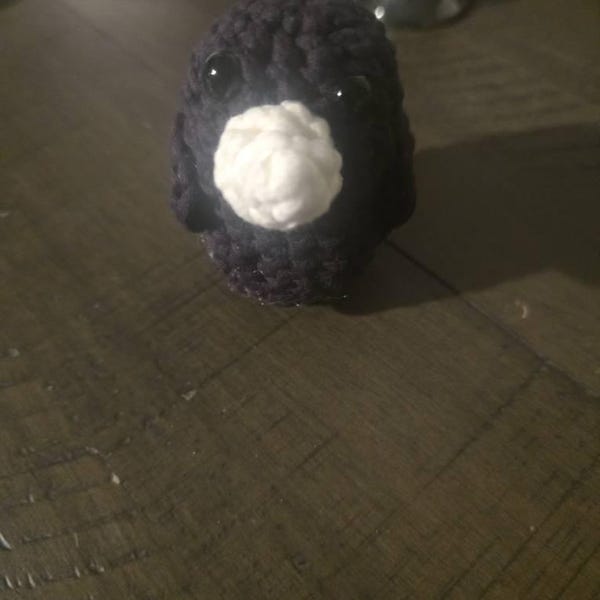 Low Sew Mini Crow Crochet Pattern , Amigurumi Small Cute Raven Crochet ...