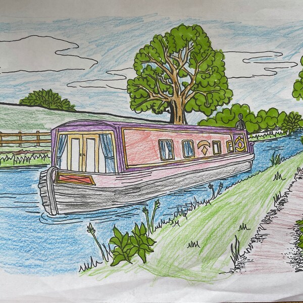 Snake Bridge / Roving Bridge High Quality Giclee Print From an Original ...