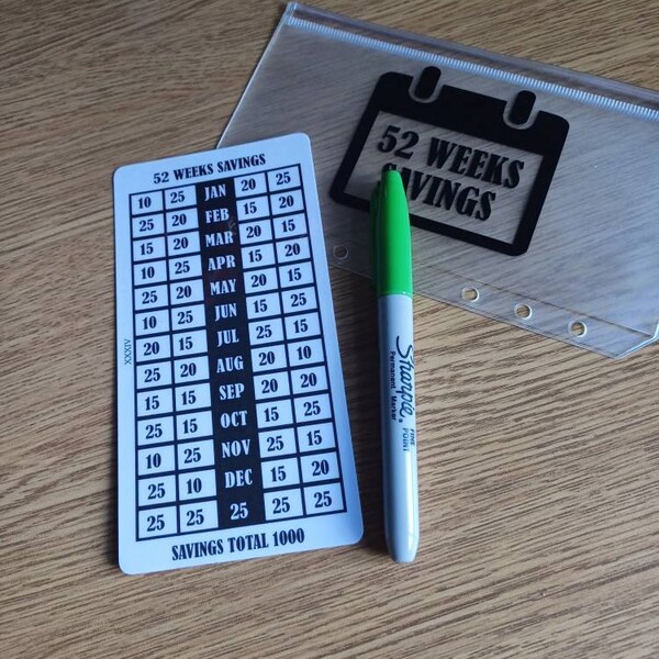 A6 White Divider Envelopes, Minimalist Tabbed Cash Wallets, Set of 5 ...