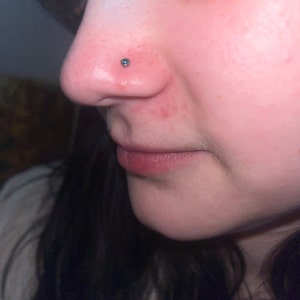 1.5mm Super TINY DISC Threadless Stainless Steel Piercing - Etsy