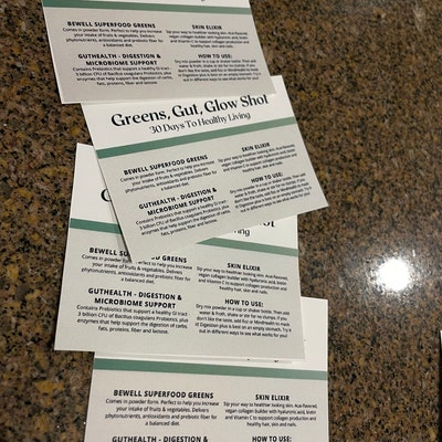 Arbonne Greensynergy Elixir Card Greens on the Go Arbonne Greens ...