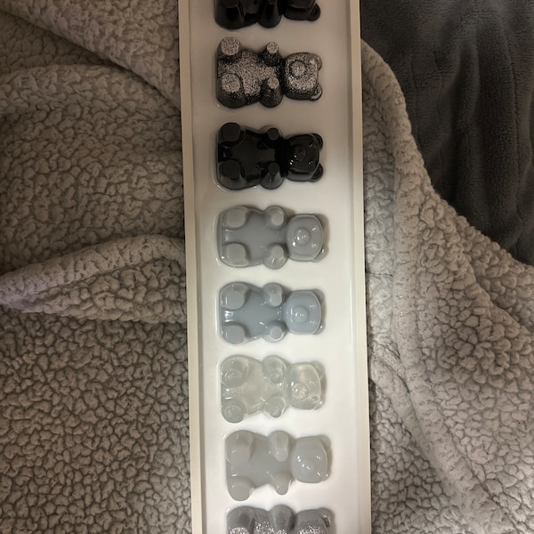 Neon Pink Large Rainbow Resin Gummy Bears, 3D Pop Art Wall Art, Framed ...