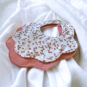 Scallop Bib Sewing Pattern for Babies Pdf Sewing Pattern and Tutorial ...