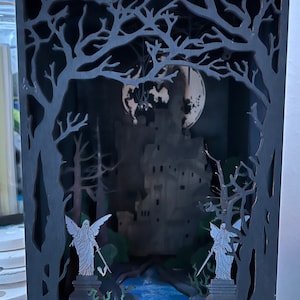Nightmare Before Christmas DIY Book Nook / Diorama Kit - Etsy