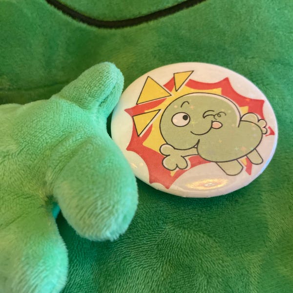 TWO TPOT Bfdi Holographic Sticker - Etsy