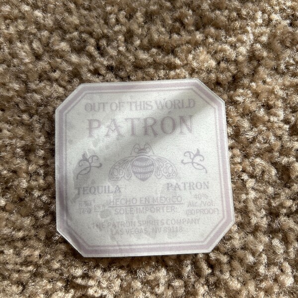 Custom Patron Label, Liquor Label, Birthday Labels, Bachelor Proposal ...