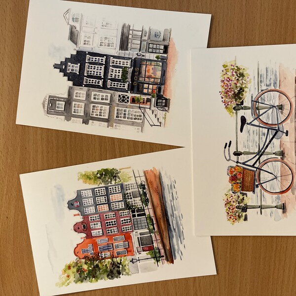 Postkarten-Set „You make me bloom I“ | Aquarell | Blumen | Frühling ...