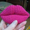 Crochet Lips Pattern PDF Crochet Kiss Valentine's Day Gift Amigurumi ...