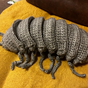Isopod Amigurumi Pattern Roly Poly, Pill Bug, Crochet Pattern ...