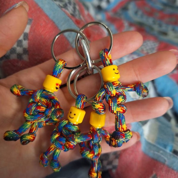 Autism Awareness Paracord Buddies Keychain - Etsy