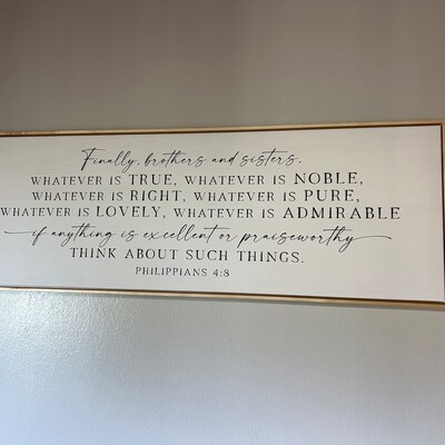 Custom Scripture Wall Art Personalized Bible Verse Sign - Etsy