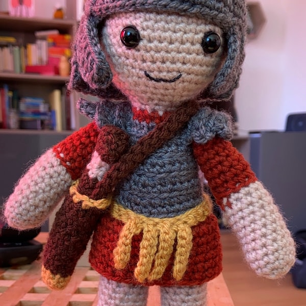 Roman Soldier Amigurumi Pattern PDF - Crochet Pattern - Etsy