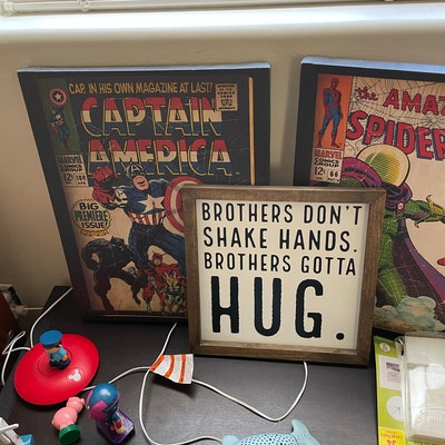 Brothers Don't Shake Hands. Brothers Gotta Hug. Tommy Boy Quote ...