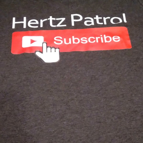 Custom Subscribe Channel Tee, Personalized Photo Text Shirt - Etsy