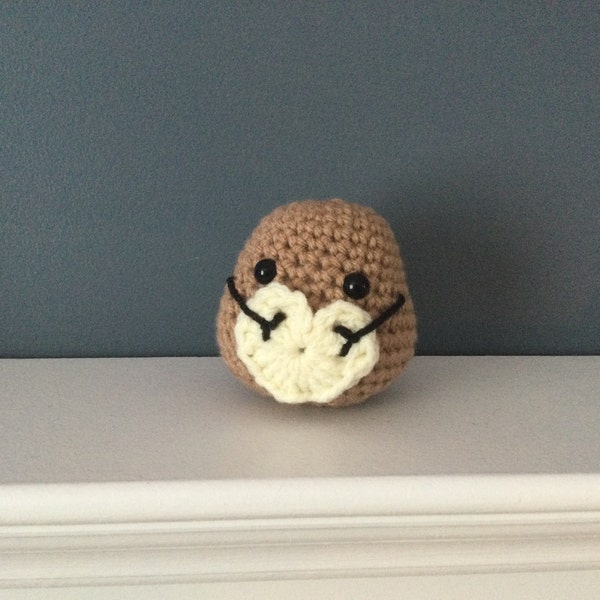 Jaycee the Emotional Support Potato Amigurumi - Crochet PDF Pattern ...