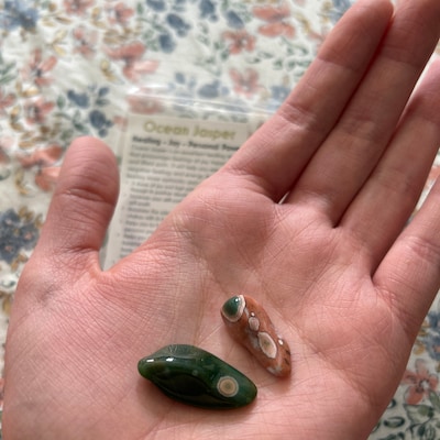 K2 Stone azurite in Quartz Oval Palm Stone 2 3 Polished Blue K2 Crystal ...