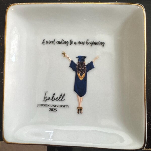 Personalized Graduation Cap Topper, I Am Chosen Created Loved, Grad ...
