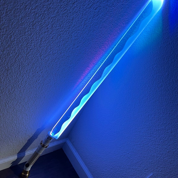 Star Wars Inspired - Straight, Single Edge Saber Blade (optional Hilt ...