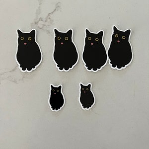 Black Cat Meme Sticker Black Cat Jumping Sticker Jumping Cat - Etsy Canada