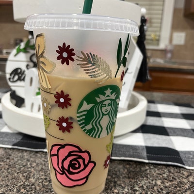 Cow Starbucks Ice Cup/ Cold Cup Starbucks / Customizable Cups / Ice ...