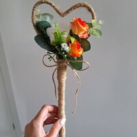 Flower Girl Hoop, Floral Ring. Flower Hoop. Flower Wreath. Bridesmaid ...