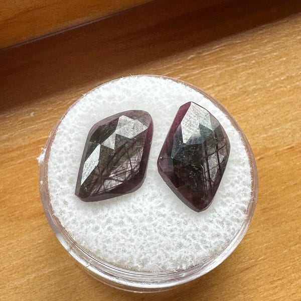 AAA Quality Ruby Gemstone Emerald Cut, Loose Gemstone for Jewelry ...