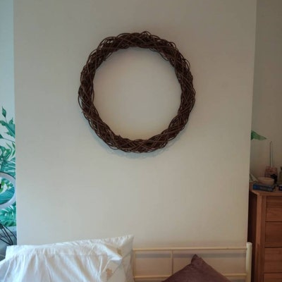 Large Willow Wicker Arch Eco Wedding Chandelier 60cm, 70cm, 80cm, 90cm ...