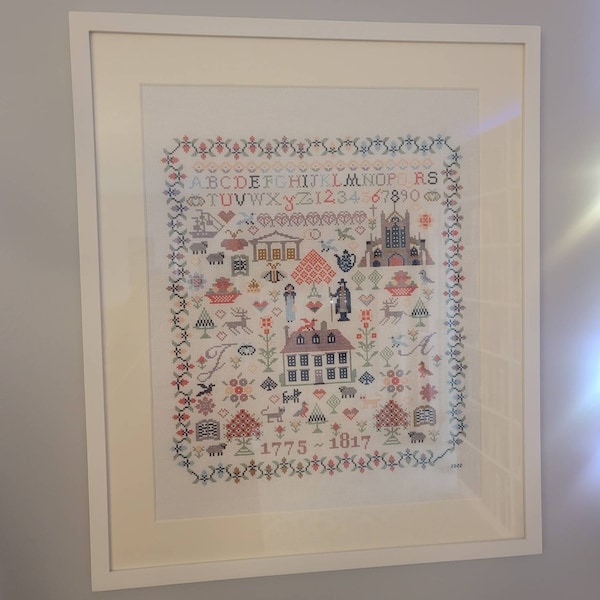 CROSS STITCH KIT (aida Version) Inca Sampler by Riverdrift House - Etsy