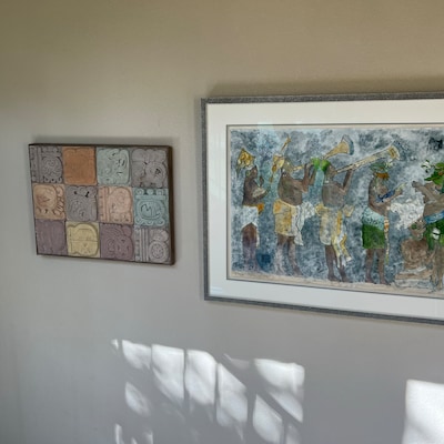 Decorative Tile Aztec Reed - Etsy