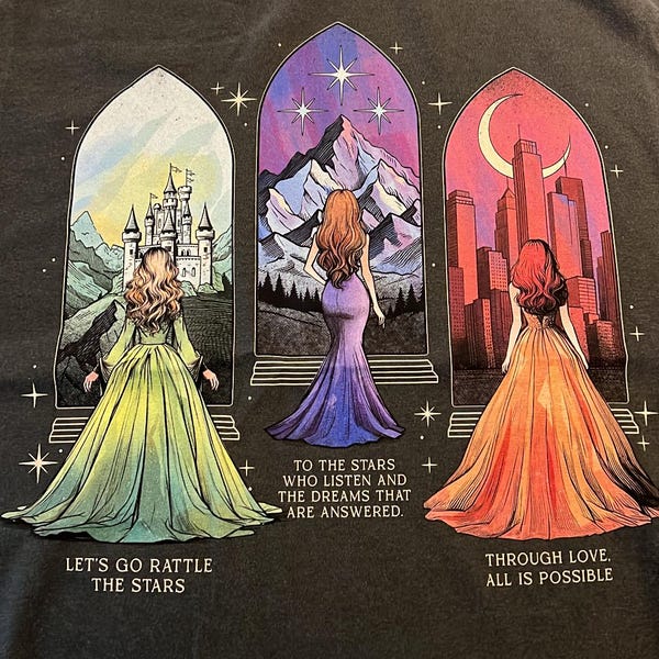 Acotar Ghost Reading Book Comfort Colors Shirt, SJM Book Shirt, Bookish ...