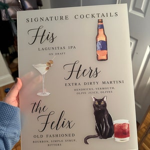 Fun Fact Custom Photo Acrylic Table Numbers, Acrylic Signs, Wedding ...