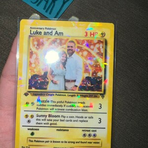 Pokemon Pregnancy Card Pokemon Gender Reveal Custom Pokemon - Etsy