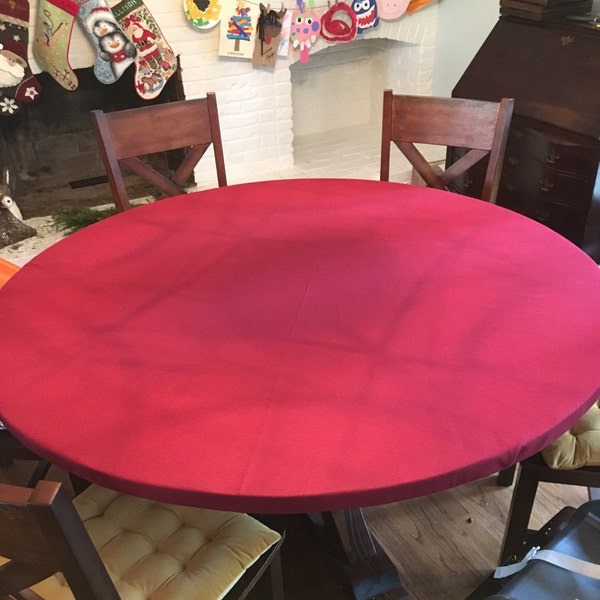 Felt Poker Table Cover: Custom Game Table Cloth - USA Made for Round ...