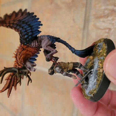 Female Faun / Satyr Painted Miniature D&D Frostgrave Pathfinder RPG - Etsy