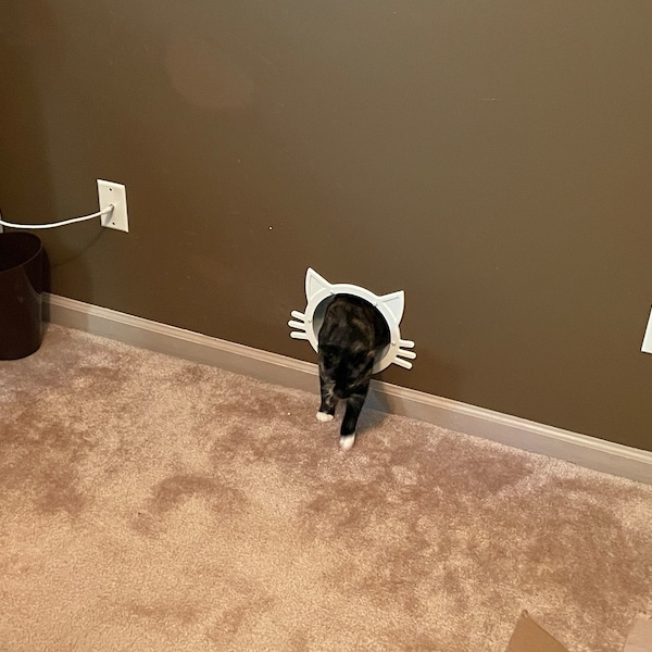 Fat-cat Thru-wall Cat Tunnel - Etsy
