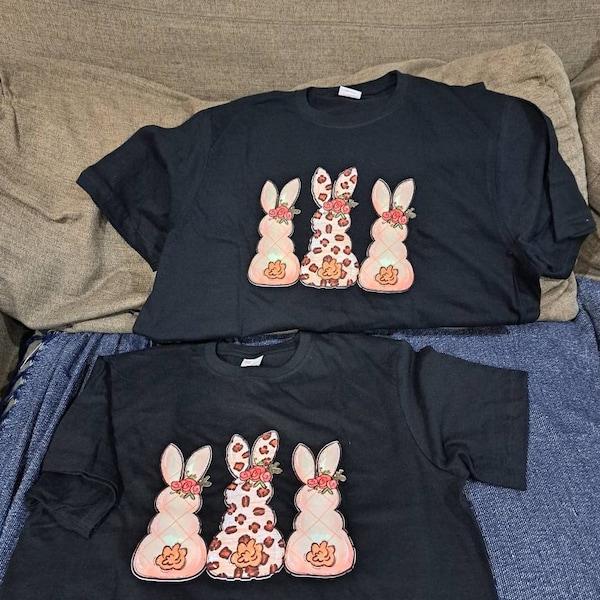 Easter Bunny PNG, Easter Bunny Sublimation Design for Girls, Easter ...