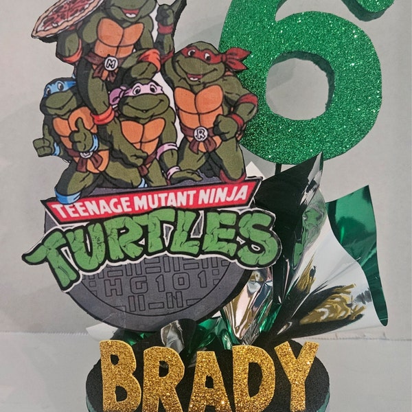 3D Carousel CAKE TOPPER CENTERPIECE Features Three 3D Double Sided ...