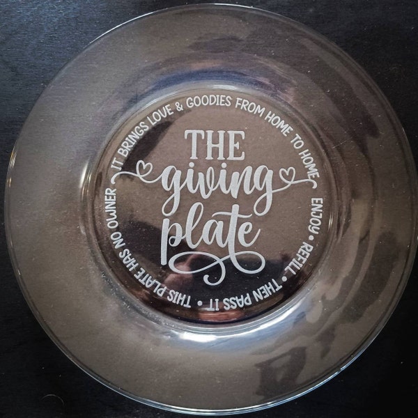 Giving Plate SVG, the Giving Plate, Sharing Plate Svg, Cookie Tray ...