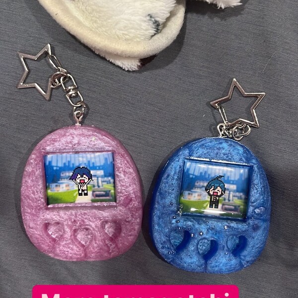 Danganronpa V3 Handmade Keychains, Resin Digital Pet Keychains ...