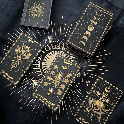 SAME DAY SHIPPING Tarot Card Deck Vintage Tarot Reading Deck for ...