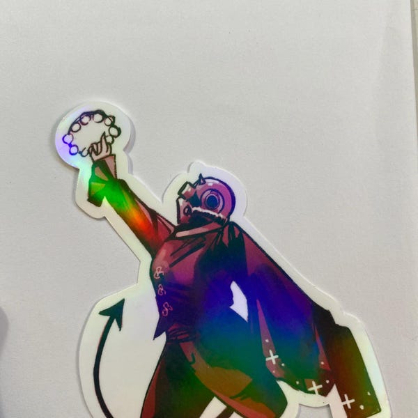Rain Nameless Ghoul Ghost Band Movie Sticker - Etsy