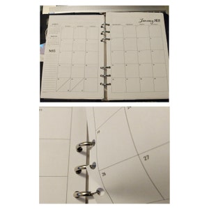 Editable BIG Happy Planner Vertical Inserts, Printable Weekly Planner ...