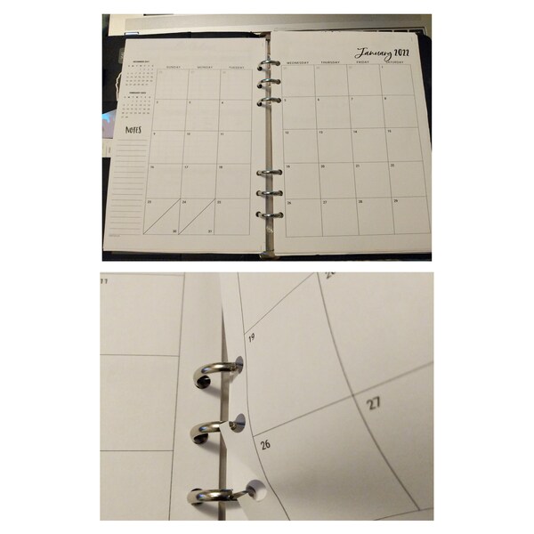 Editable BIG Happy Planner Vertical Inserts, Printable Weekly Planner ...