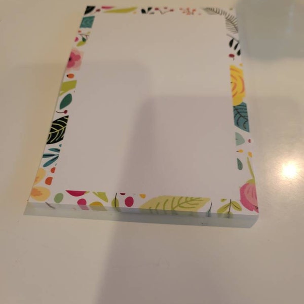 Custom Sticky Note Cube Personalized Sticky Note Cube Office School ...